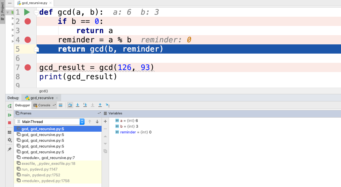 Recursion Basics Using Euclids Algorithm For Computing Gcd By Varsha Thirumakil Coffee And