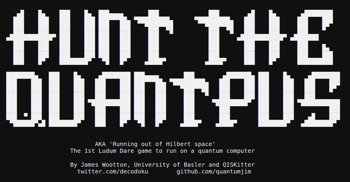 Game Jamming on a Quantum Computer | by Dr James Wootton | HackerNoon.com | Medium