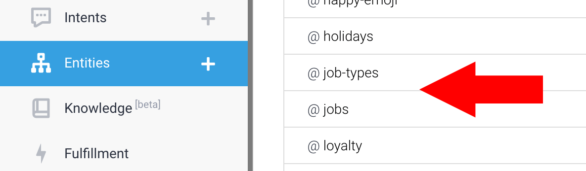 Dialogflow Entities: Find meaning within phrases and store values in Manychat