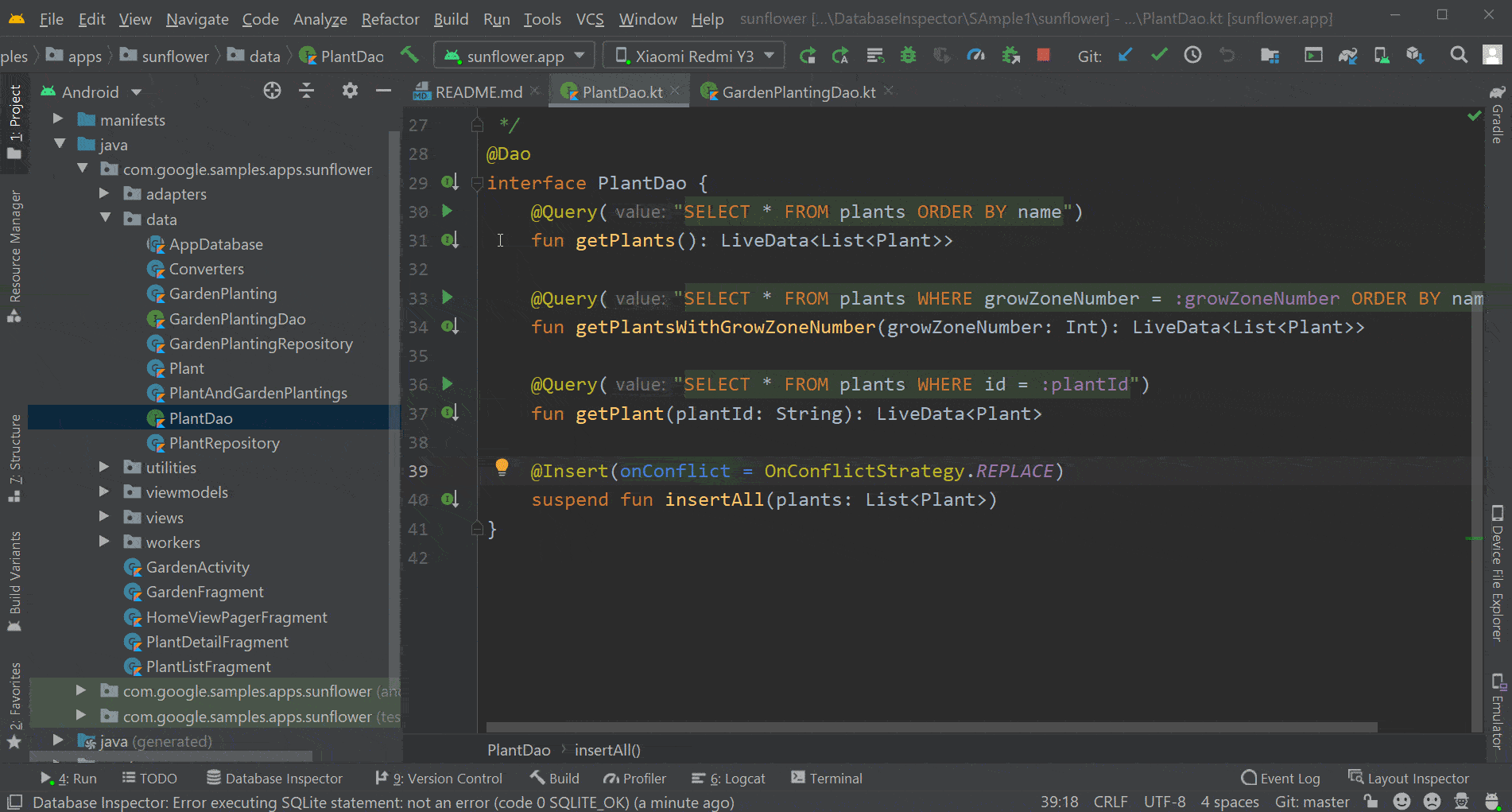 Exploring the Database Inspector in Android Studio