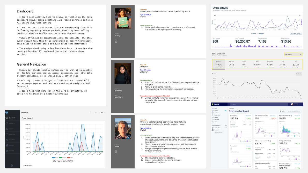 Ecommerce Platform Dashboard Redesign (UX/UI Case Study) | by Vasyl ...