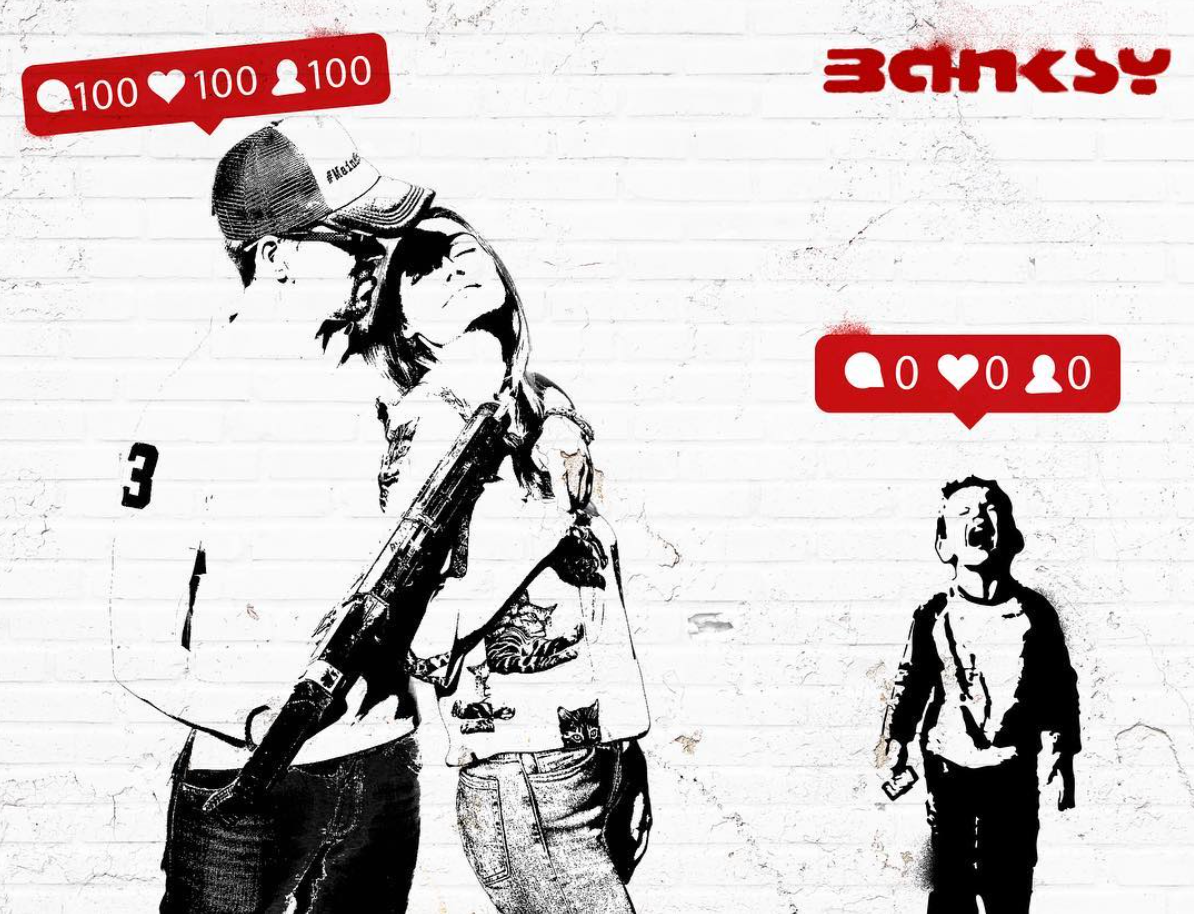 Banksy — “Arguably The Most Controversial Street Artist in the World ...