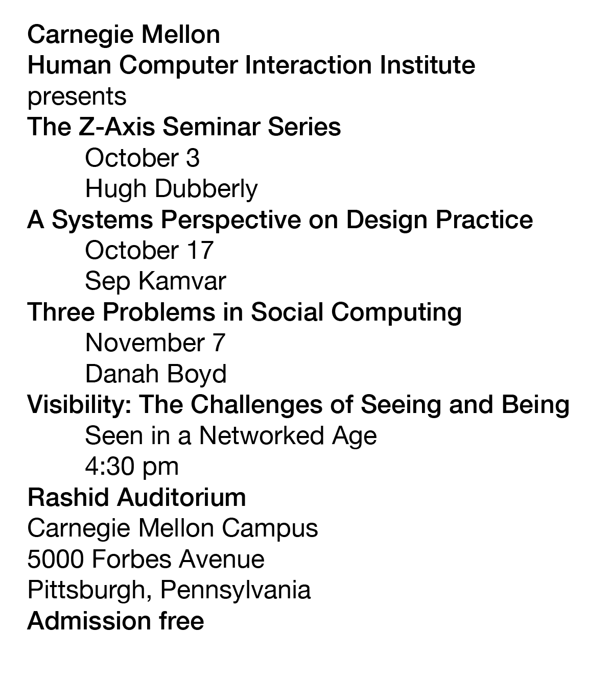 Project 3: Typographic Hierarchy Exercise | by Ben Kaplan | Communication Design Fundamentals ...
