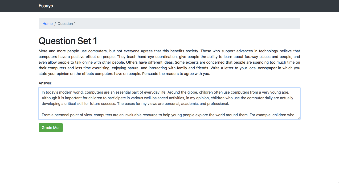 Automated Essay Scoring — Kaggle Competition End to End Project ...