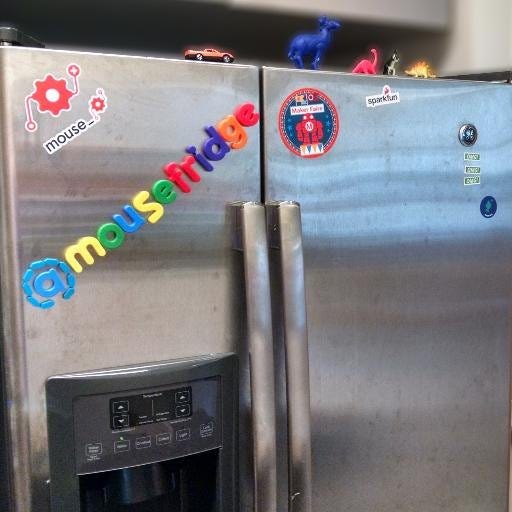 Mouse Office Fridge – Medium