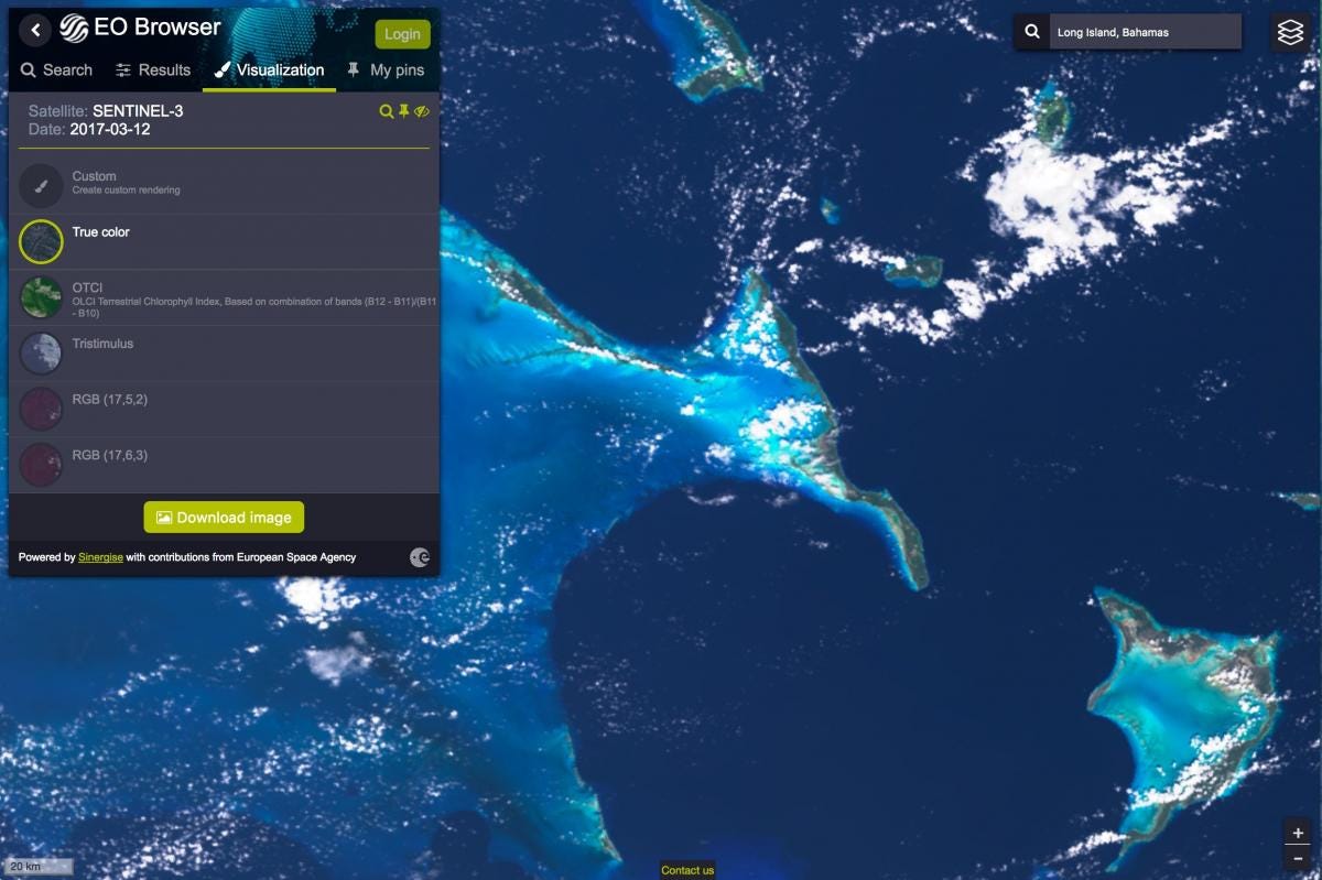 Sentinel-3 integrated into Sentinel Hub | by Sinergise | Sentinel Hub ... Sentinel-3 integrated into Sentinel Hub | by Sinergise | Sentinel Hub ...