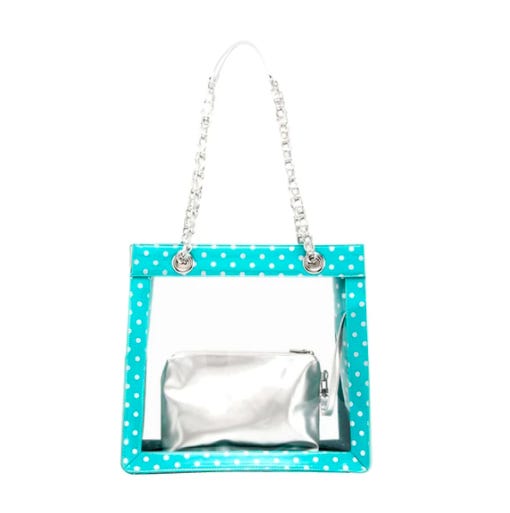 Designer Clear Purse – Medium