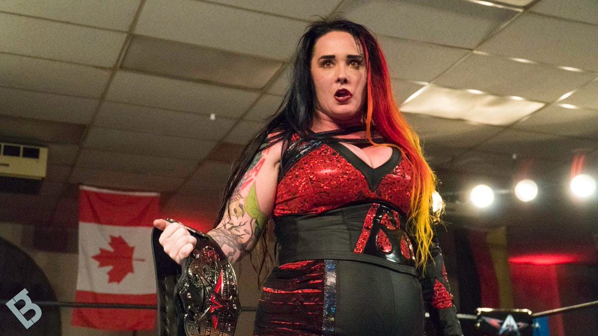 Jessicka Havok is Crowned AAW Women’s Champion | by 2 Heels And A Face ...