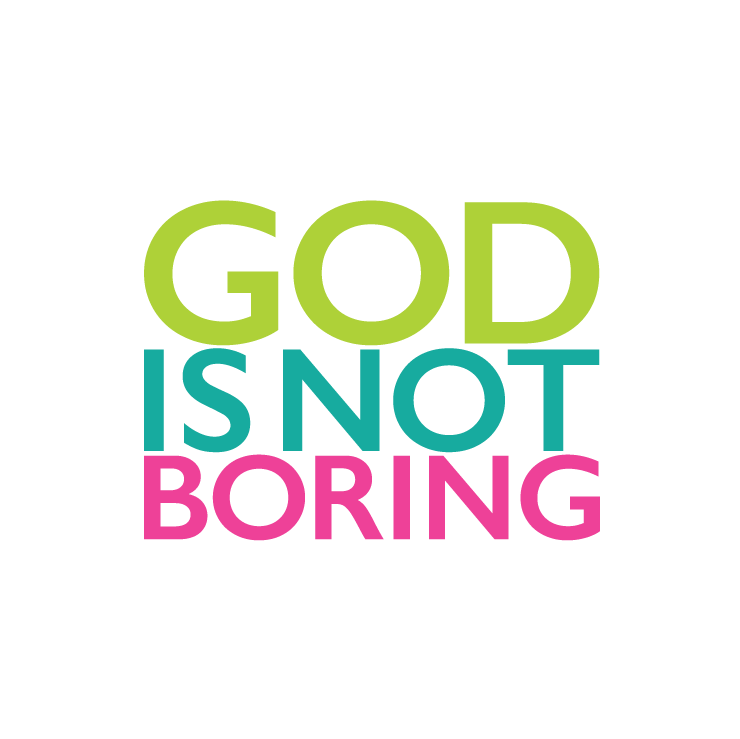 People following God Is Not Boring