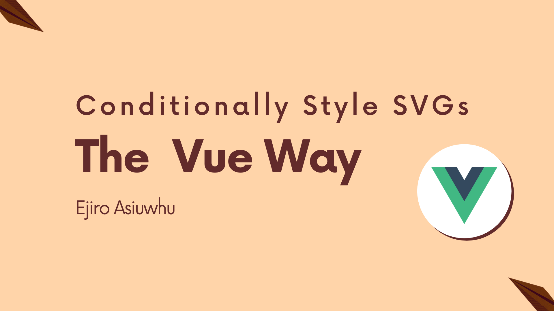 Conditionally Style SVGs The Vue Way