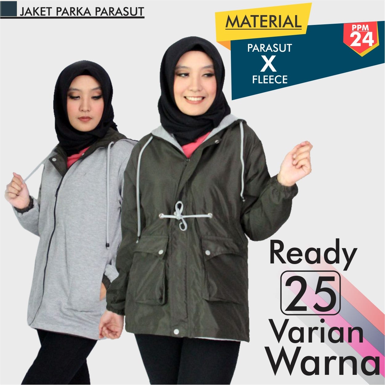 Jual Jaket Parka Wanita Bandung – Medium