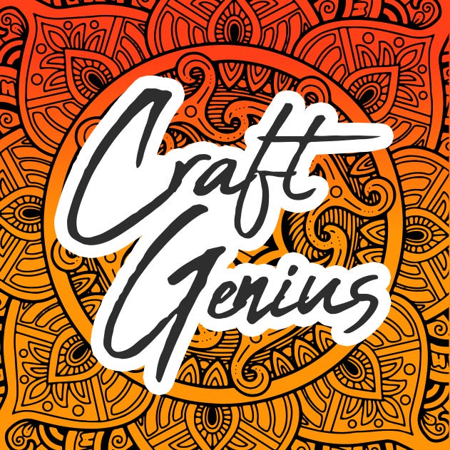 Craft Genius Coloring Books – Medium