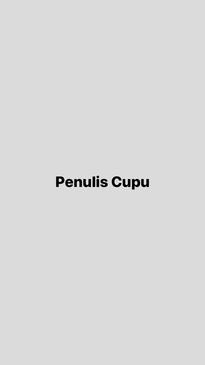 Penulis Cupu – Medium