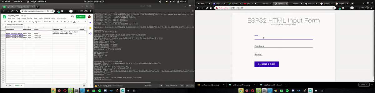 ESP32 Devlog 13 — ESP32 HTML Input Form | by Hardy Valenthio | Medium