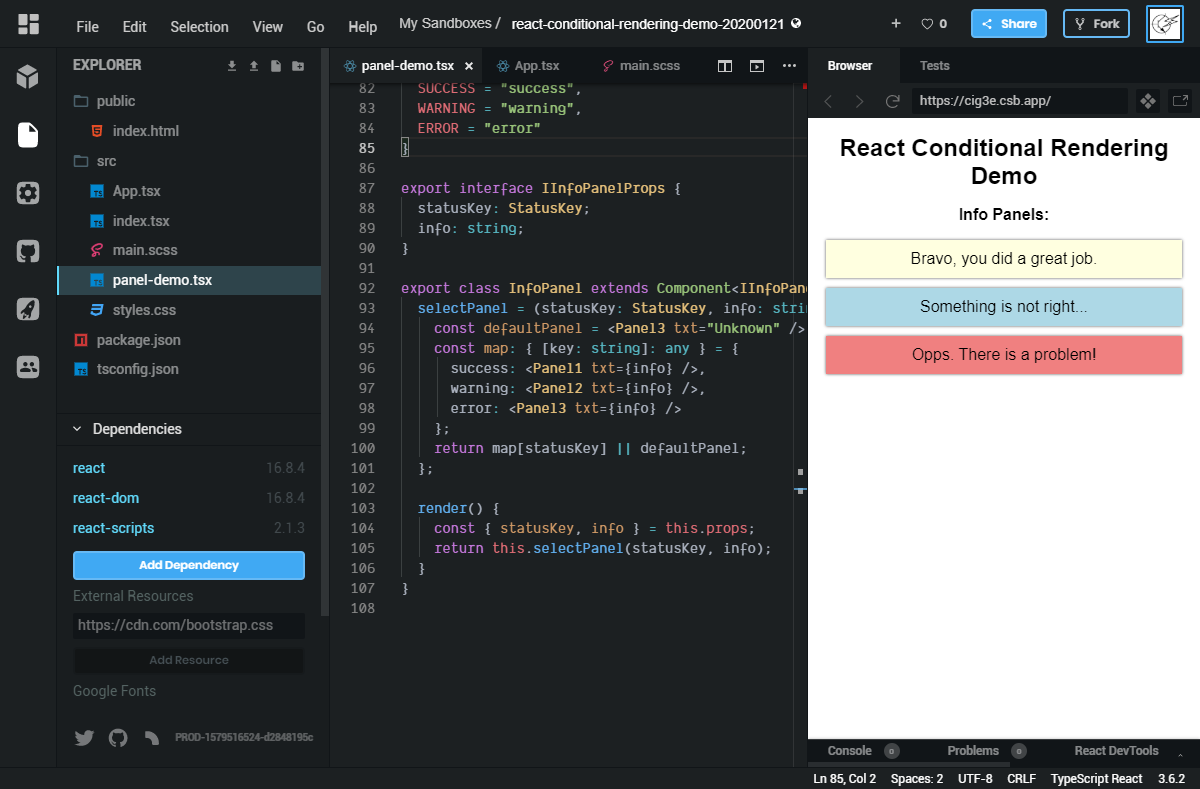 Conditional Rendering In React Ts By Ogun Medium