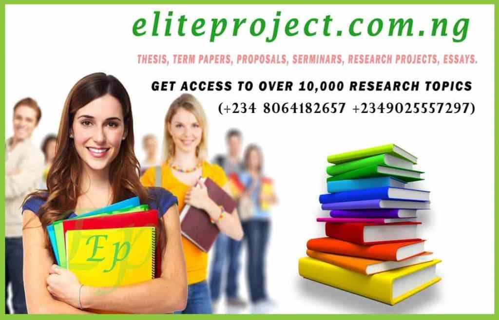 PROJECT TOPICS AND MATERIALS Medium project-topics-and-materials-medium