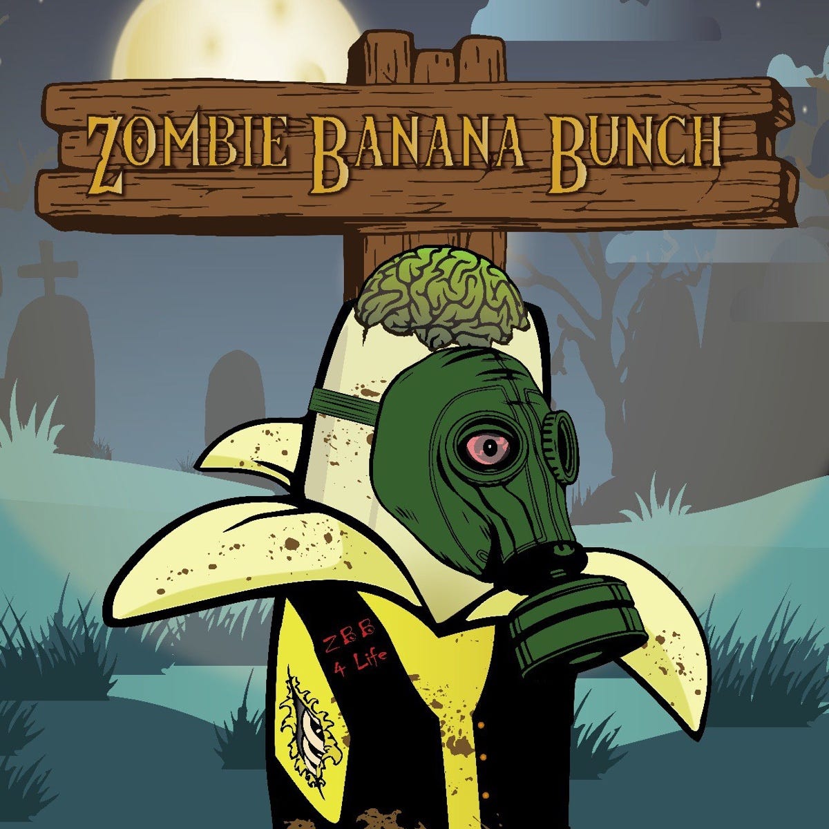 Zombie Banana Bunch – Medium
