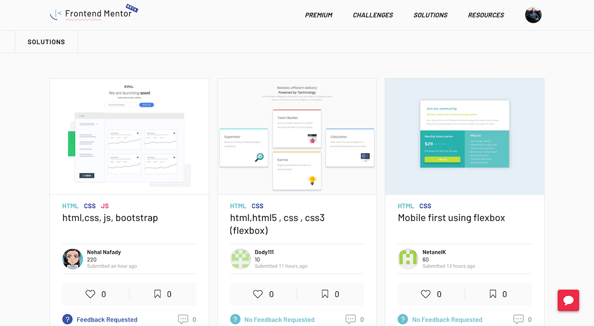 Frontend Mentor February 2020 Review | by Matt Studdert | Frontend ...