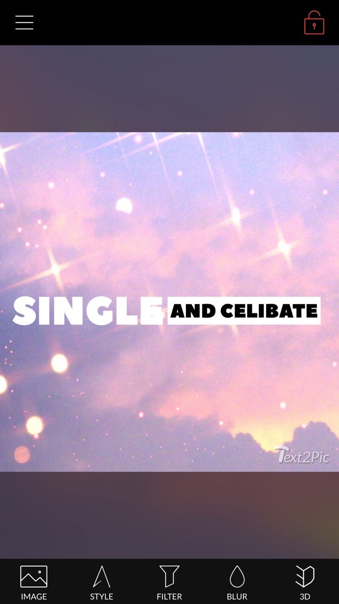 Single and Celibate – Medium