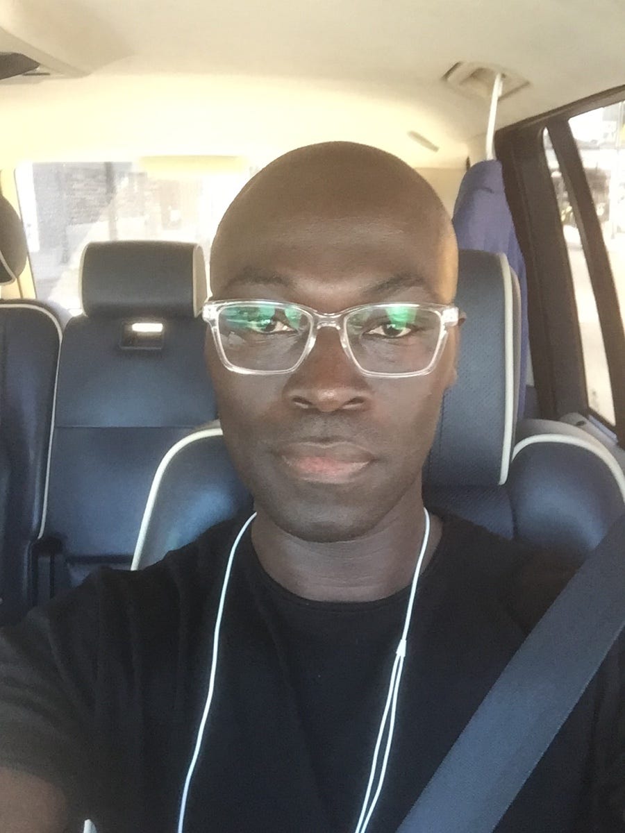 People following Kwesi Dei