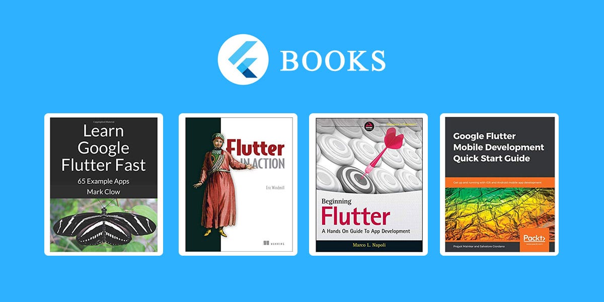 Flutter Books. Are you looking to start learning with… | by Flutterappworld | Medium
