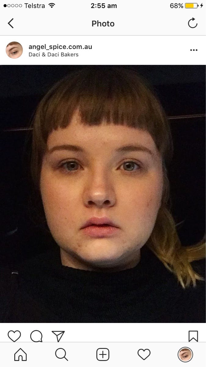 People following Allie