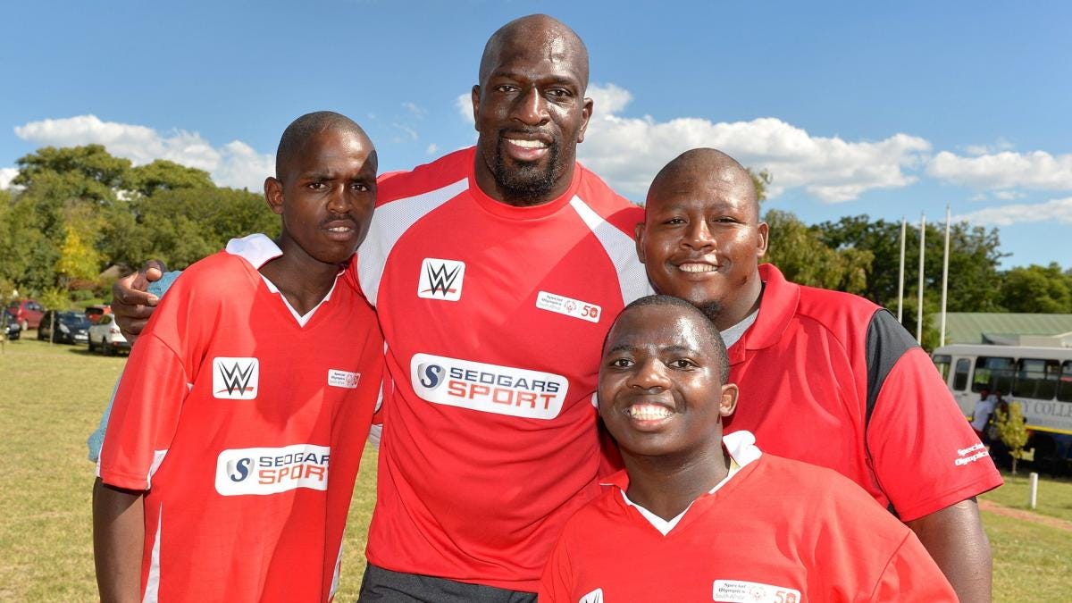 WWE Superstars Show Their Support for Special Olympics Africa Region ...