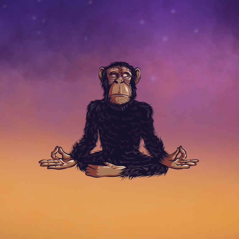 Psychedelic Papaya Ape – Medium