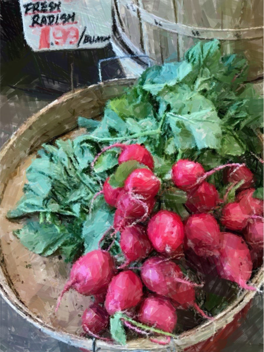 The Happy Raddish – Medium