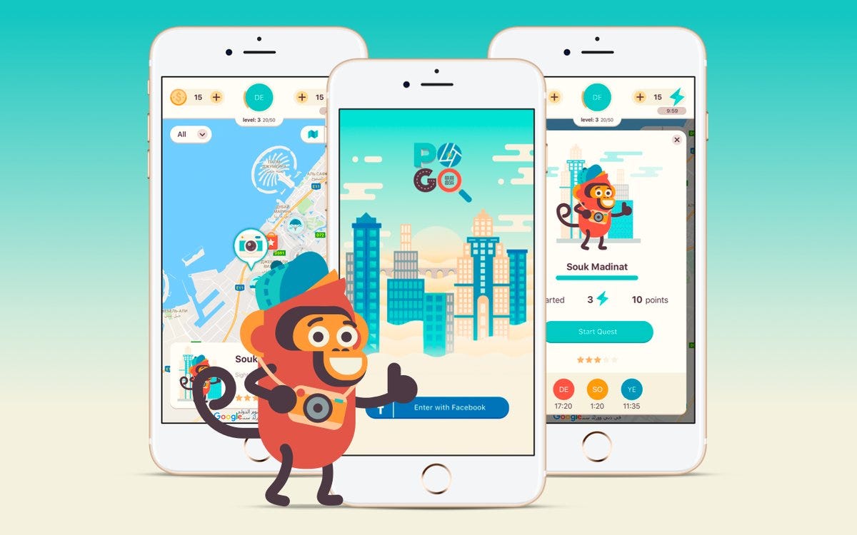 PoGo Travel App Case Study - UX Planet