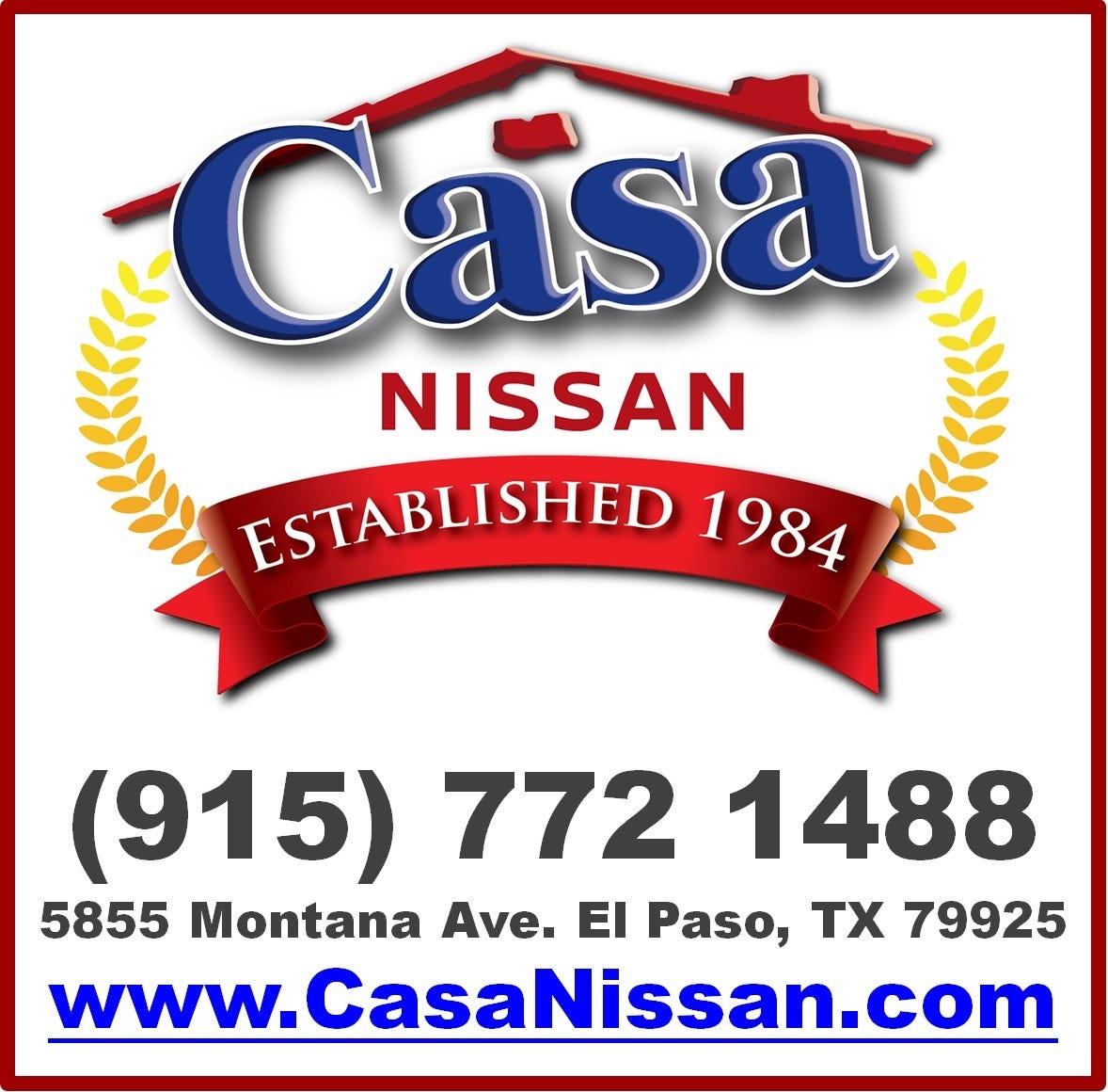 Casa Nissan: El Paso New Used Car Dealer – Medium