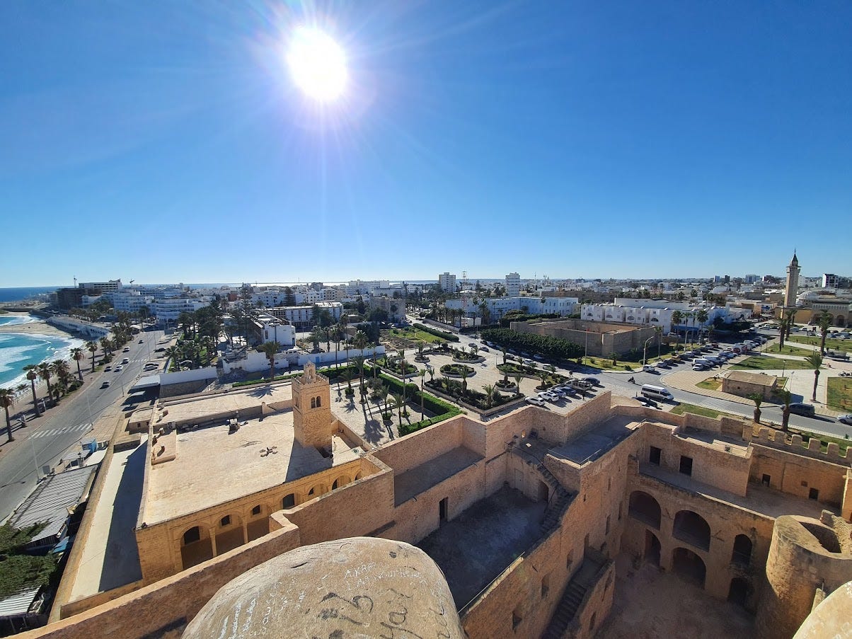 My journey to Tunisia, Monastir. So on my sixth day, I am in Monastir ...