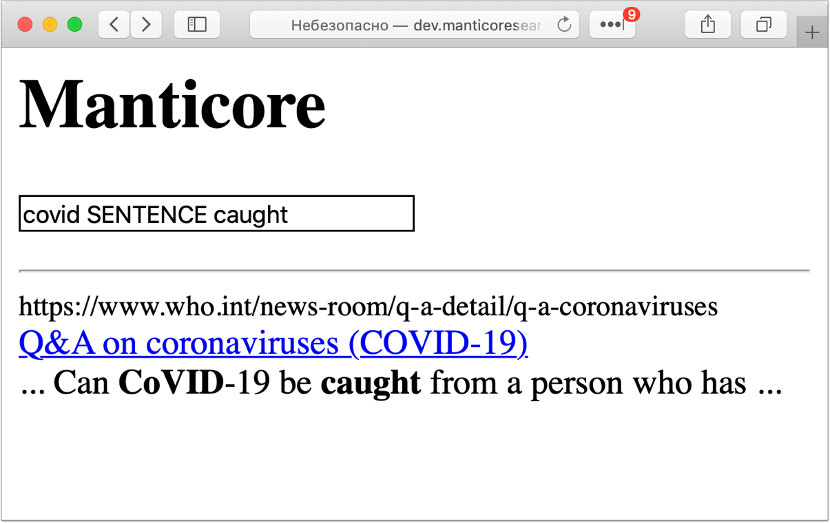 60 lines of code Web crawler and search bar with Wget and Manticore | by Sergey Nikolaev | Medium