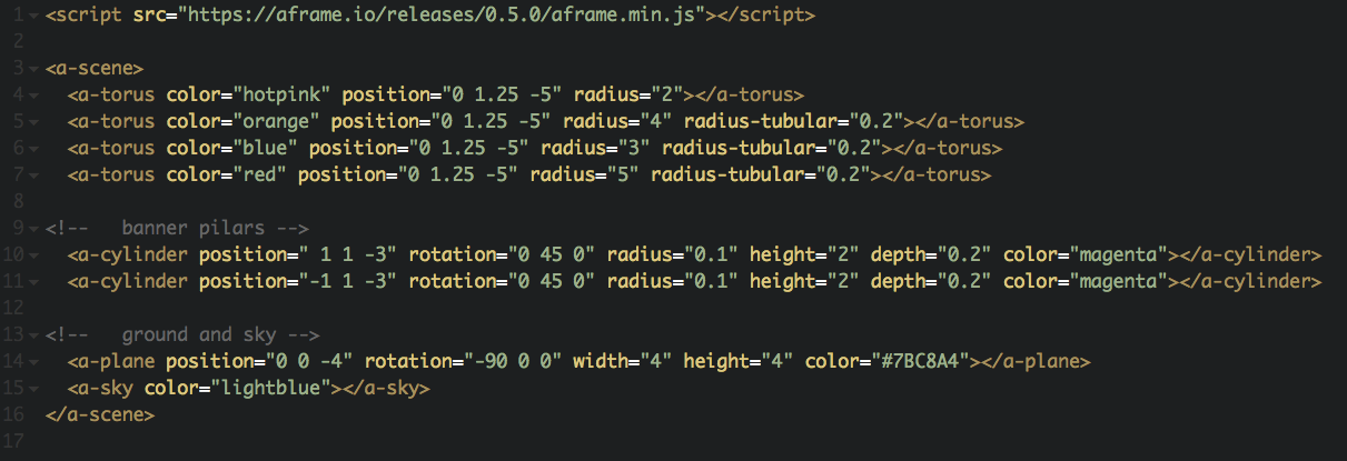 Learning A-Frame: How To Build your First Scene in VR!