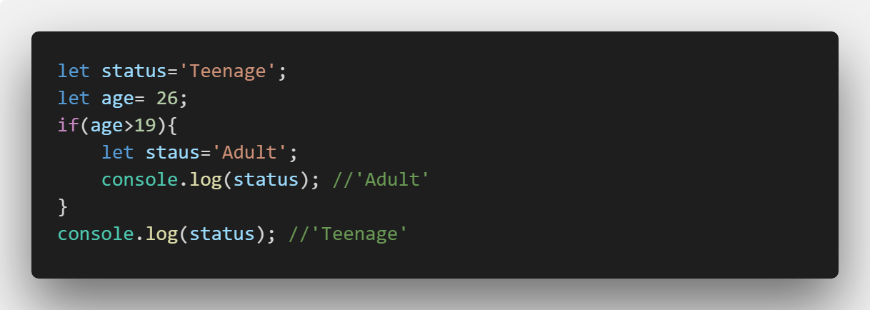 Difference among var, let and const in JavaScript | by Sahela Sumi | Medium