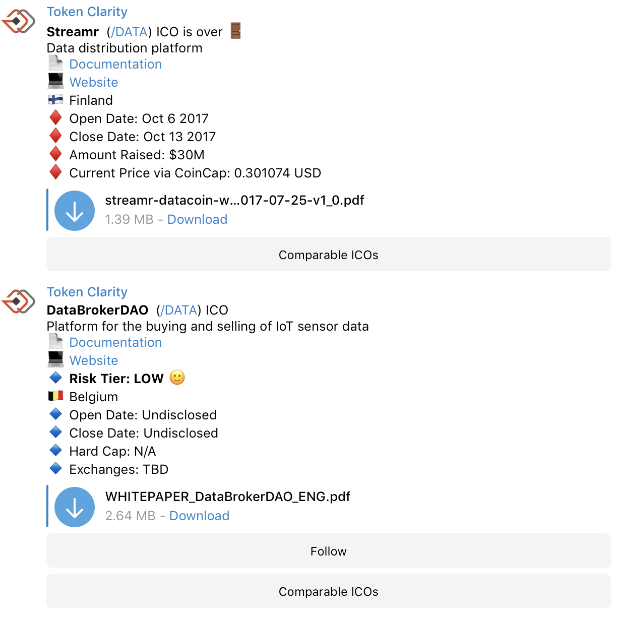 Token Report Product Update, 2018 Week 1 | by Gary MacDougall | Token ...