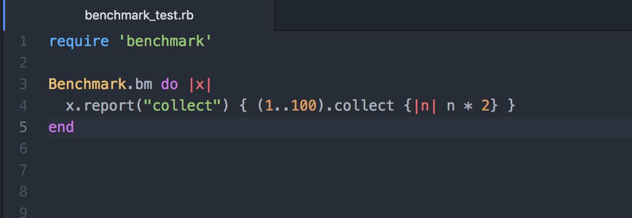 Benchmarking Ruby Enumerables. Probably the most wonderful thing about ...