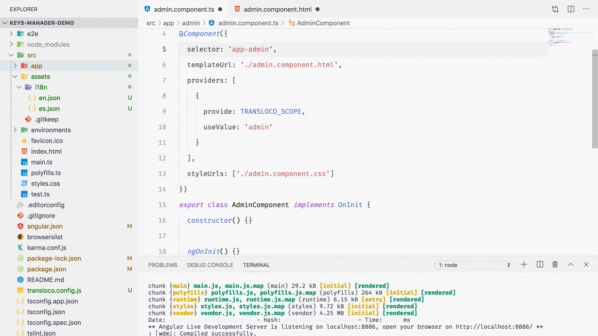 Transloco’s New Dev Tools Make i18n in Angular Easy as Pie | by Netanel ...