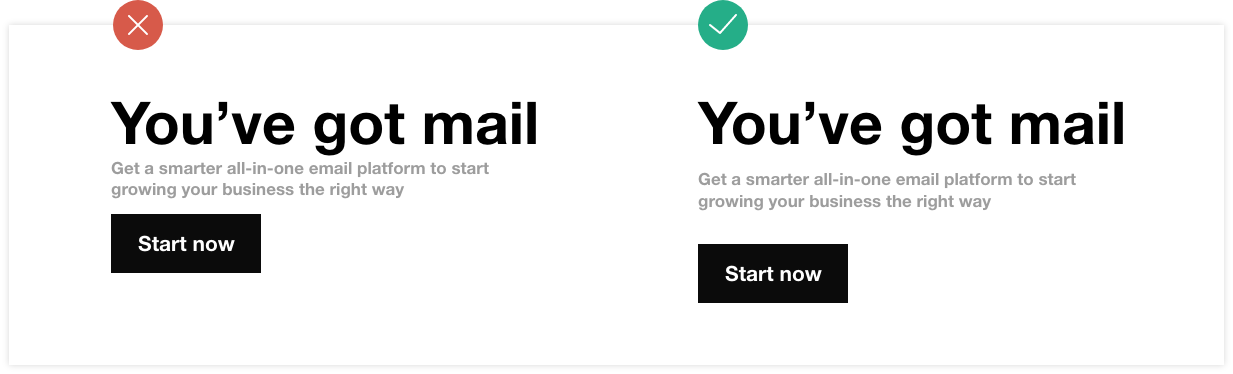 The effective utilization of white space in UI design