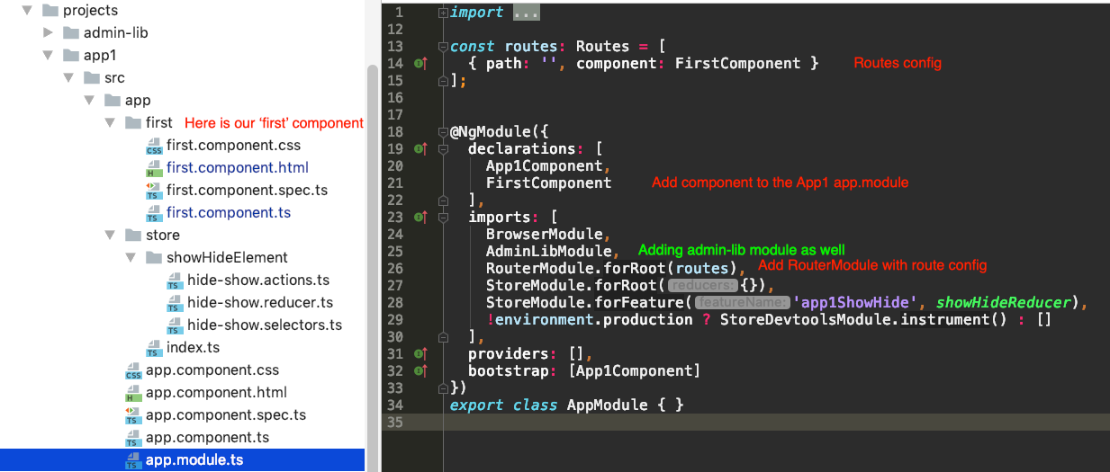 Making An Angular Project Mono Repo With Ngrx State Management And Lazy Loading By Alexander