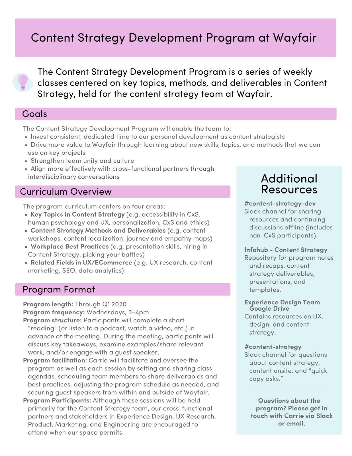 How to Build a Professional Development Program for Your UX Team | by ...