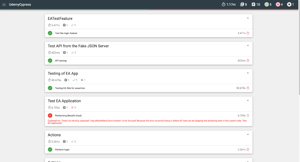 Mochawesome Reporting With Cypress Automation Report