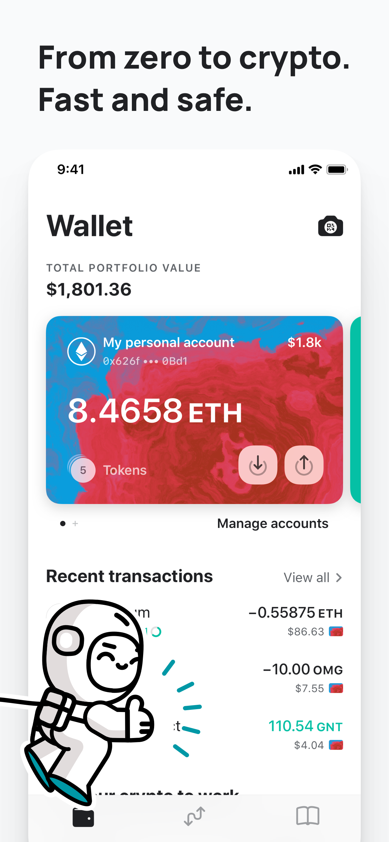 MEW wallet: From Zero to Crypto, Fast and Safe | by MyEtherWallet | MEW ...