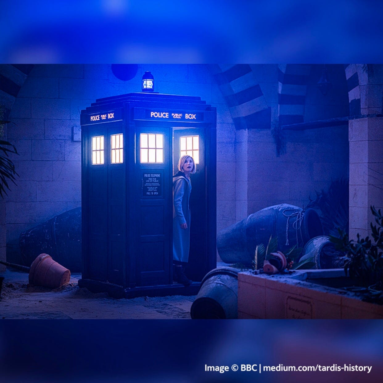 The Props. A brief overview of the main TARDIS… | by Will Brooks | Pull ...