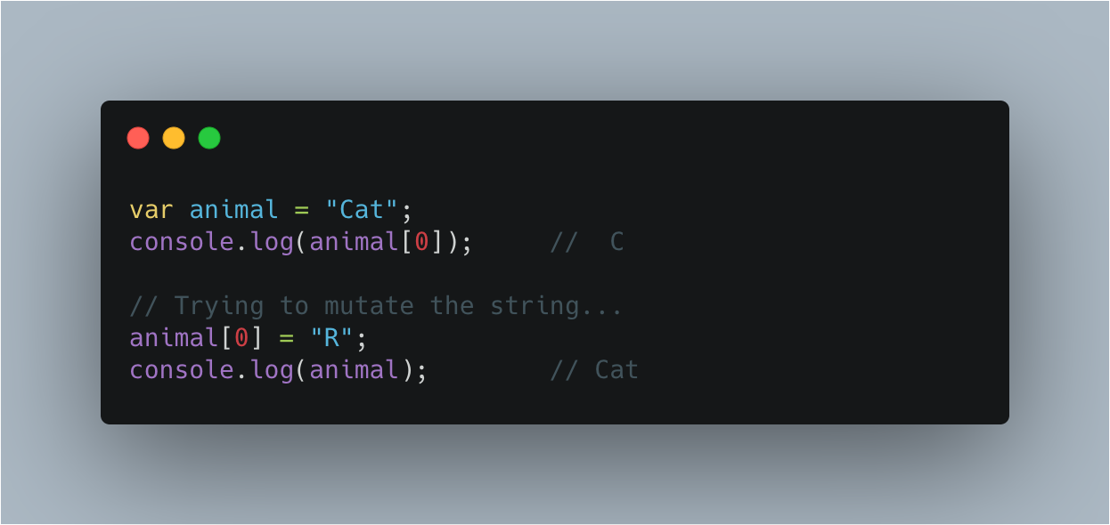 Understanding JS primitives. JavaScript is a loosely typed language ...