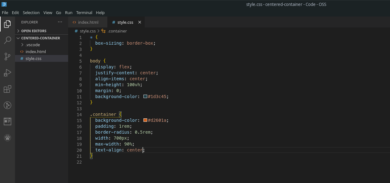 Centered Container With Css Flexbox Layout Model By Shubham Phadte Sage Systems Medium