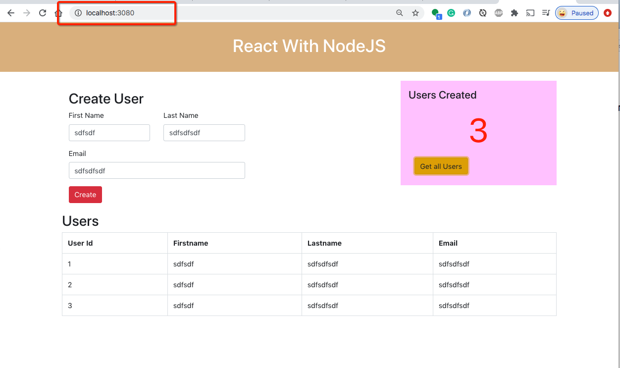 Dockerizing React App With Nodejs Backend — Typescript