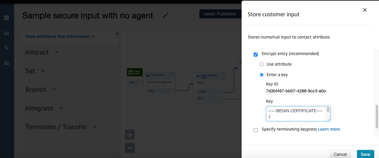 Ways to Secure Amazon Connect. To secure the sensitive information we ...