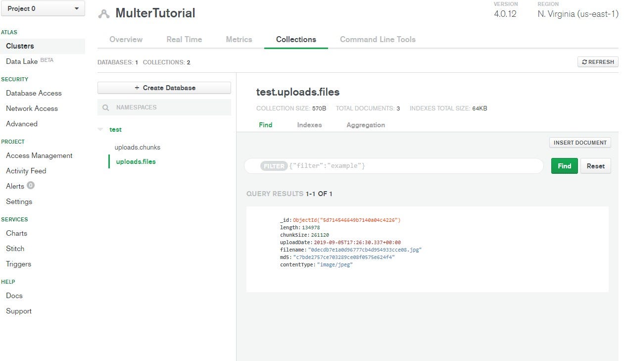Uploading Images to MongoDB with Multer | by Tom Settle | The Startup ...