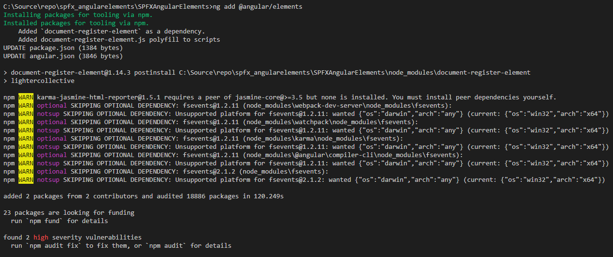 Setup Angular (CLI) Elements project and SPFX as two projects solution | by Adnan Riaz Gondal ...